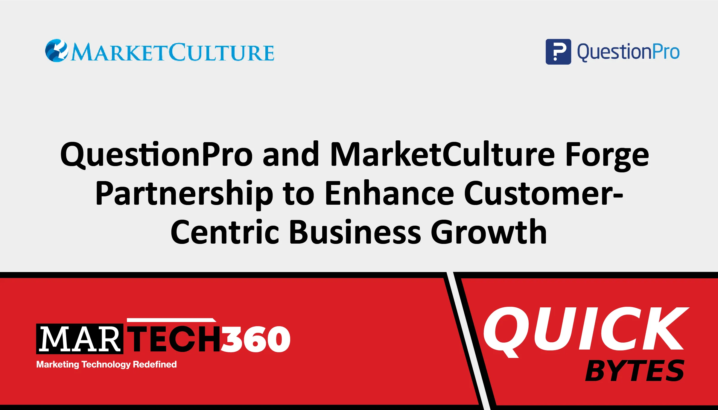 QuestionPro and MarketCulture Forge Partnership