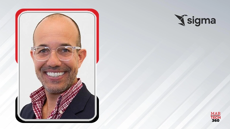 Sigma Welcomes Fred Studer as Chief Marketing Officer.