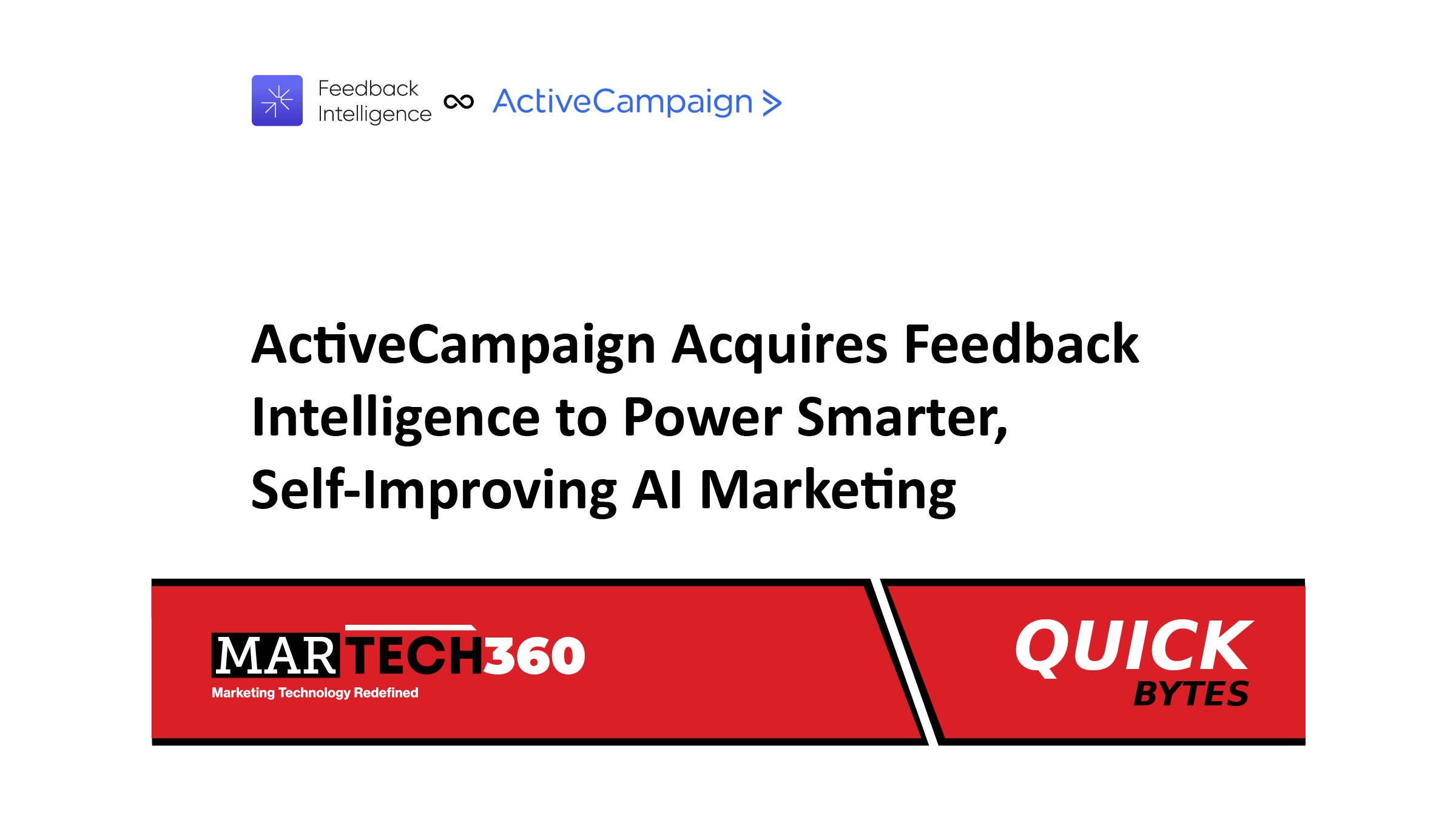 ActiveCampaign Announce acquisition Feedback Intelligence
