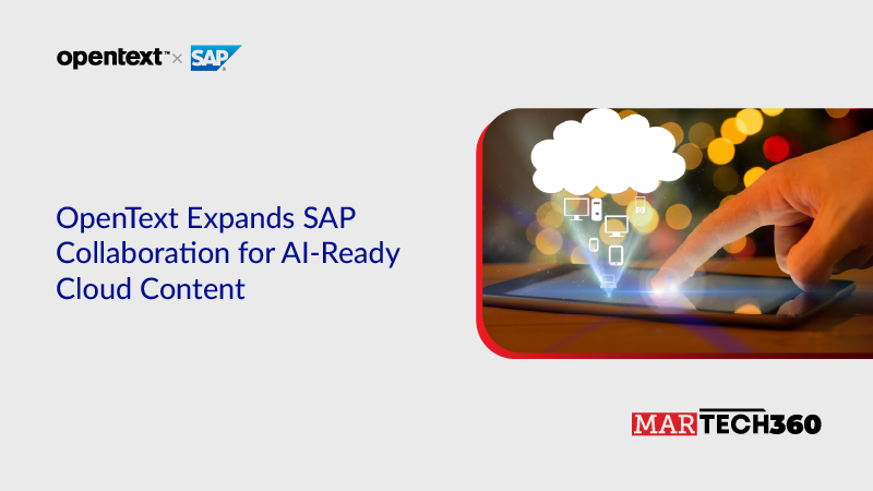 OpenText Expands SAP Collaboration for AI-Ready Cloud Content